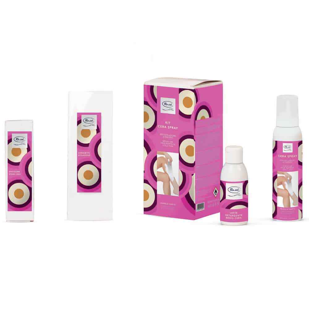 RO.IAL - Bubble Wax cold spray depilatory wax kit – Ingrosso Agostino
